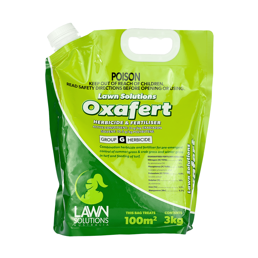 3kg Lawn Solutions Australia OxaFert | Andrews turf